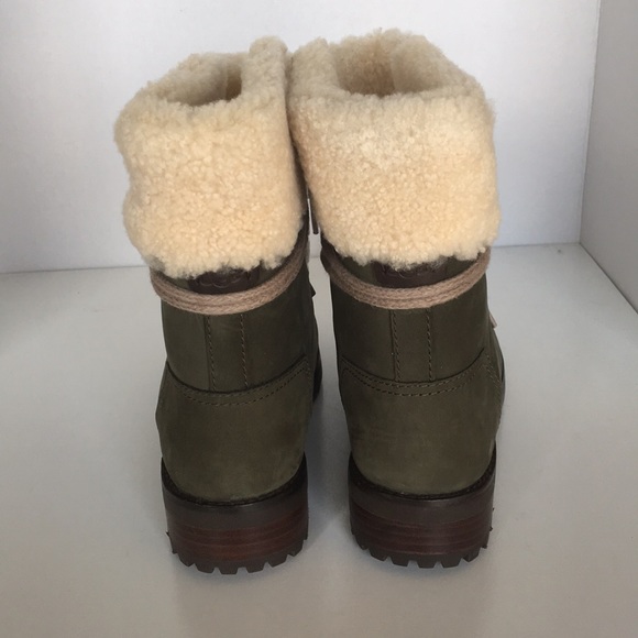 UGG | Shoes | New Ugg Fraser Slate Laced Up Boots Sz 55 | Poshmark